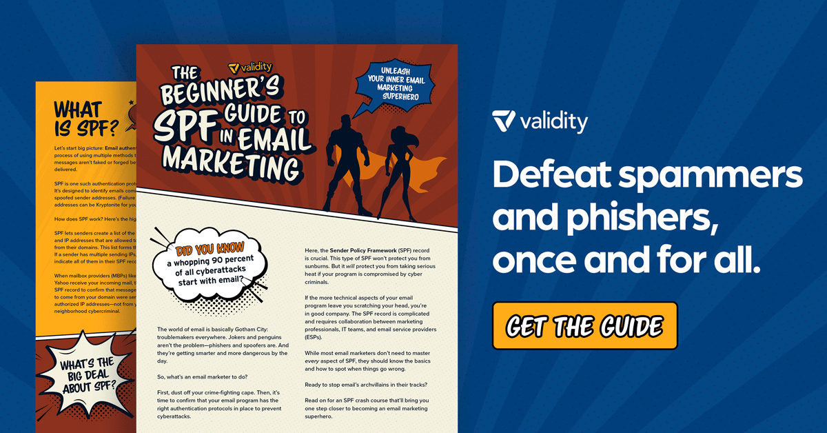 The Beginner’s Guide to SPF in Email Marketing - Validity