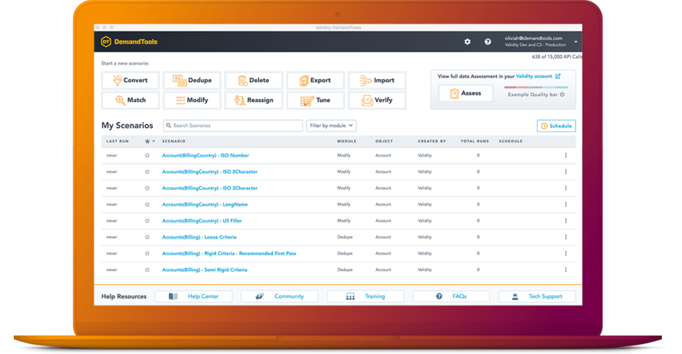 Explore DemandTools Pricing Plans - Validity