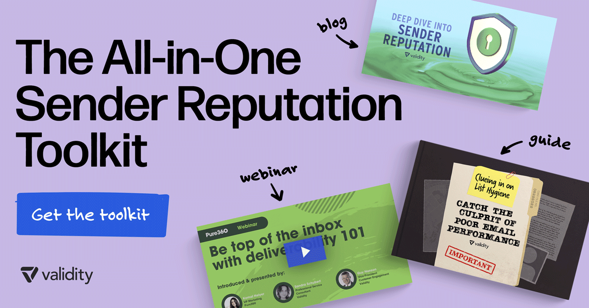 The All-in-One Sender Reputation Toolkit - Validity