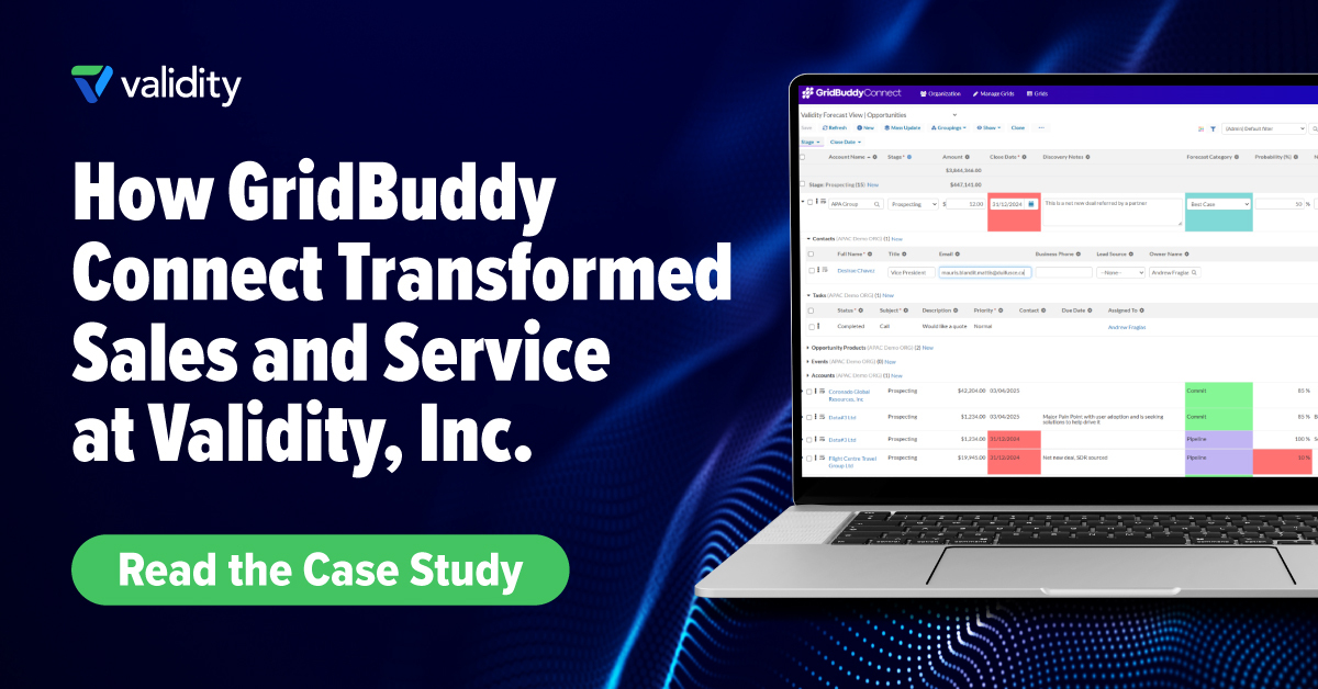 Validity - GridBuddy Connect - Validity