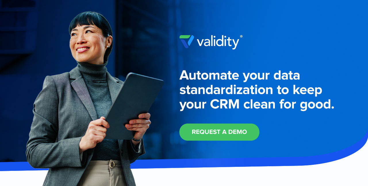 Data standardization - Validity